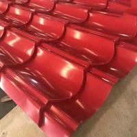 China JIS ASTM PPGI Pre-Painted Metal Roofing Sheet 24 Gauge 60g GI Zinc Coated 0.12-0.30mm for sale