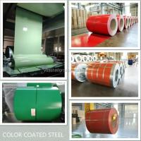 China Pre-painted Galvanized Steel Coil PPGI 0.12-2.0mm Thickness RAL Colors for Roofing for sale