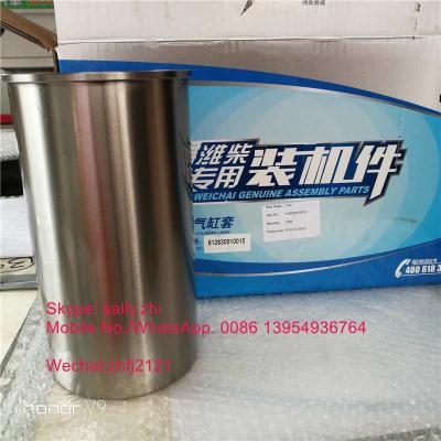 China original weichai  cylinder liner 612630010015, spare parts for diesel engines WD10G220E21 for sale for sale
