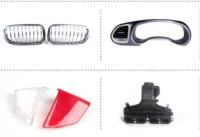 China Sandblasting ABS Plastic Injection Molding Automotive Parts 3d Design for sale