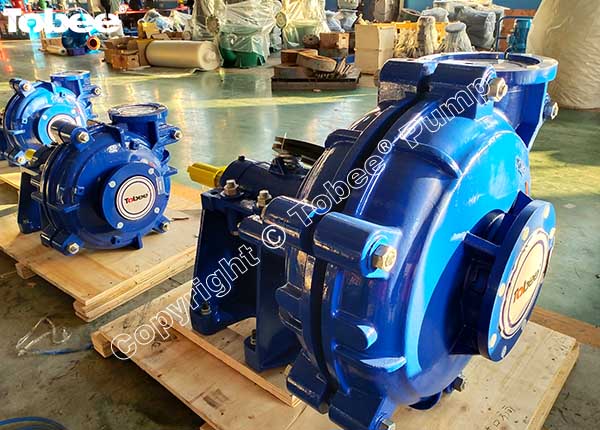 8X6E AH metal lined slurry pumps factory