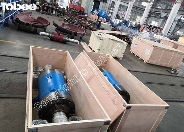 AH metal tailing pumps wearing spares