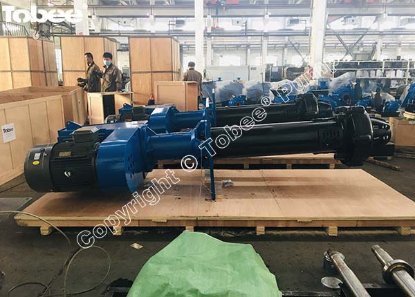 vertical cantilever spindle slurry pumps