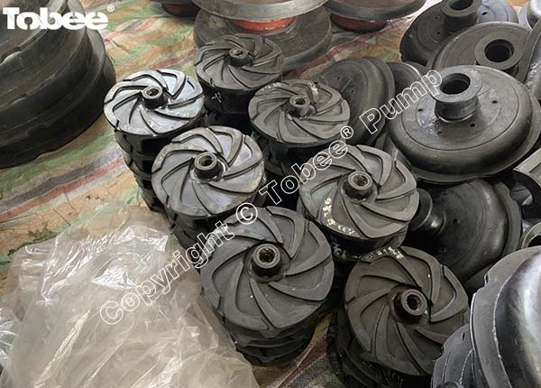 China AH slurry pumps rubber parts factory