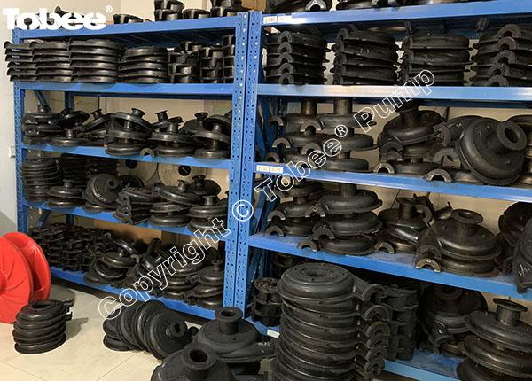 8/6 and 10/8 AH tailings pumps rubber parts