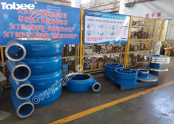 Warman 10/8G-AH and 8/6F-AH Slurry Pump Parts, Metal Pump Parts