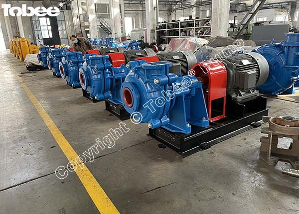 China 6/4D AH Slurry Pumps Equivalent With Warman Pumps