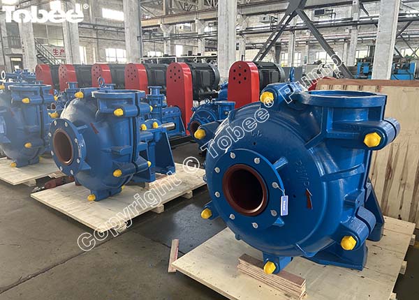 Warman Metal Lined 8/6 AH and 6/4 AH Mining Pumps