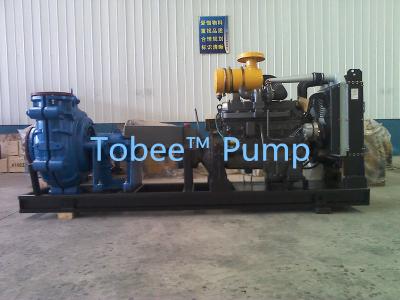 China Diesel Engine Centrifugal Slurry Pumps for sale