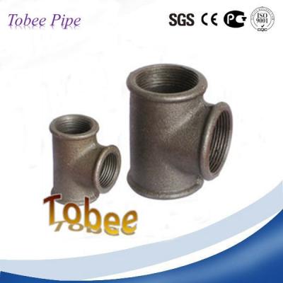 China Malleable iron fittings equal tee for sale