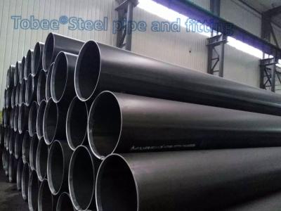 China S235JR, S275JR, S355JR black round carbon steel welded pipe for sale