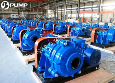 China 6x4 DAH Rubber Lined Slurry Pump for sale
