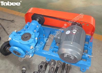 China Tobee®  1.5/1B-AH Open Impeller Rubber Slurry Pump for sale