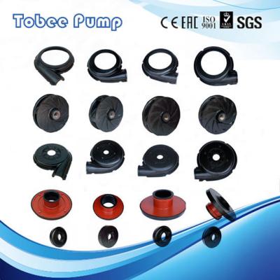 China Slurry Pump Rubber Wear Spare Parts Manufacturer for sale