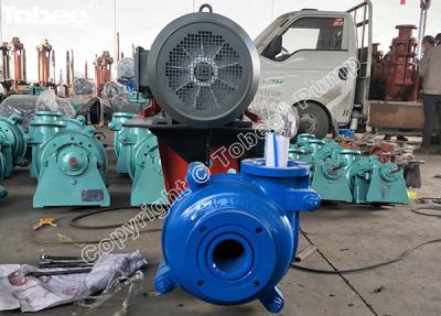 China Tobee® 4x3 D-AH Centrifugal Recessed Impeller Slurry Pump for sale