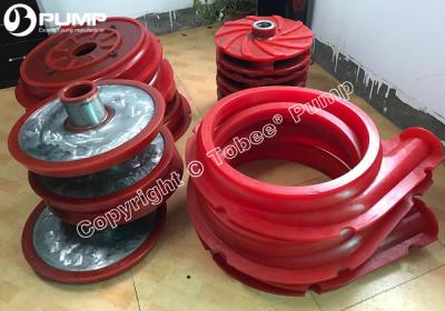 China Polyurethane Slurry Pump Wetted End Parts UK for sale