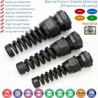 China Spiral PG Watertight Cable Glands and Metric Hermetic Cable Glands with Strain Relief (Standard Type & Divided Type) for sale