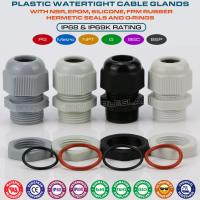 China Plastic Metric Cable Gland, IP68 Watertight Cable Seal Joint Connector M20 (6-12mm) with O-ring for Junction Box for sale