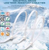 China Low Temperature Resistant Cable Tie -40°C, 150x3.6mm Cold-Resistant Cable Tie Nylon 6.6 for Cold Environments for sale