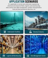 China Polypropylene (PP) Cable Tie 3.6x200mm, Excellent Chemical, Acid & Alkali Resistance, Low Water Absorption, For Aquaculture Industry for sale