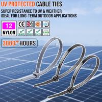 China UV Resistant Nylon 12 (Polyamide 12 / PA 12) Cable Tie 300mm x 3.6, Super Weather Resistance, for Durable Outdoor Use for sale