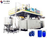 China Three Layer Double Ring Drum Blow Molding Machine For Large Scale Production for sale
