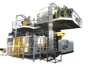 China HUAYU1000L 6LAYERS Blow Moulding Machine - Heavy-Duty with Enhanced Safety for sale