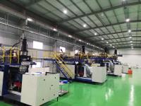 China Double Sided Tray And Table Blow Molding Machine With 90KW X 2 Extruder Motor for sale