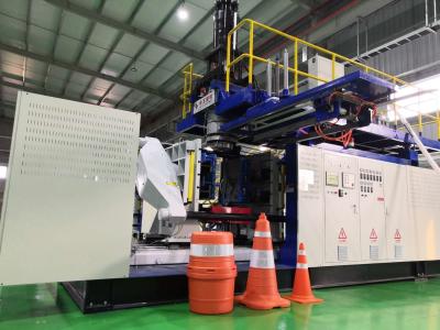 China 120-250L Large HDPE Road Barrier Blow Molding Machine Fully Automatic for sale