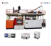 China Fully Automatic 1500L 6-Layer Plastic Drum Blow Moulding Machine for sale