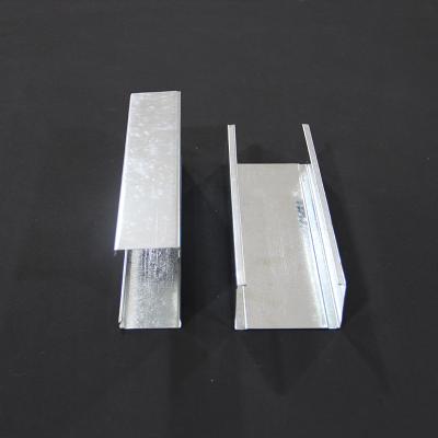 China Light Steel Keel Galvanized Steel Profiles With Metal Screw U Channel Steel Stud Ceiling for sale