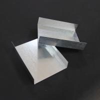 China ISO9001 Galvanized Drywall Metal Track and Stud Sizes Metal Runner & Track Steel Channel for sale