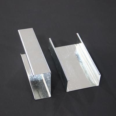 China Metal Materials Drywall Profile C Metal Stud Light Gauge Steel Stud for sale