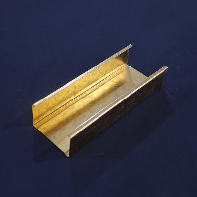 China Gypsum Board Galvanized Metal Studs and Tracks Drywall Runner & Stud for sale