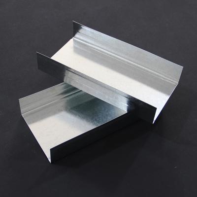 China Fireproof Metal Stud Gypsum Board 3 5/8 In G40 Steel Studs For Drywall for sale