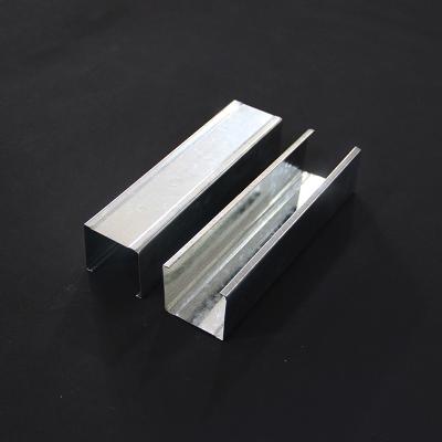 China Very Reliable Galvanized C Stud Partition Metal C Stud Sizes High Strength for sale