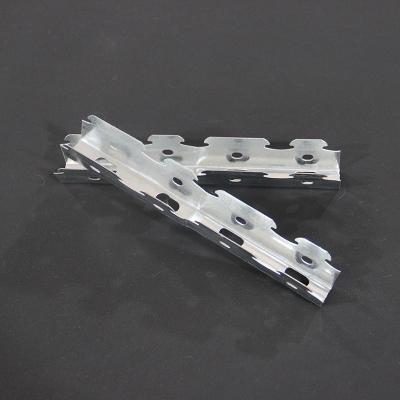 China Light Gauge Steel Profiles Channel Furring 28x20 38x20 V Type Ceiling Hook Channel for sale