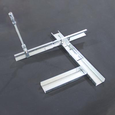 China Galvanized Steel Drywall Metal Stud Accessories For Partition Wall System for sale