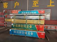 China Cold Rolled Furring Channel Galvanized Metal Stud Drywall Framing Steel Profile for sale