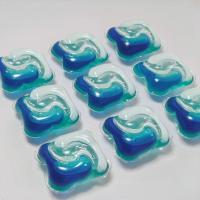 China OEM 3 In 1 Washing Capsules 25g Eco Friendly Laundry Pods Floral Fragrance for sale