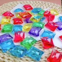China 8g Clean Laundry Pods Blue Red Yellow Washing Machine Pods For Sensitive Skin for sale