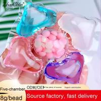 China Fragrant Fruity 5 In 1 Laundry Pods 9g Luxury Laundry Pods OEM ODM for sale