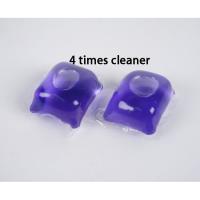 China Purple Plant Based Laundry Pods MSDS Fresh Scent Laundry Capsules for sale