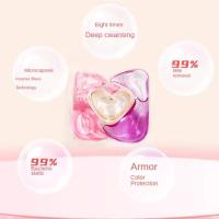 China OEM 3 In 1 Laundry Pods Biodegradable Laundry Pods 12g 15g 18g for sale
