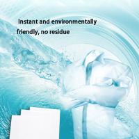 China Stain Removing Paper Laundry Detergent OEM Detergent Sheets For Laundry for sale