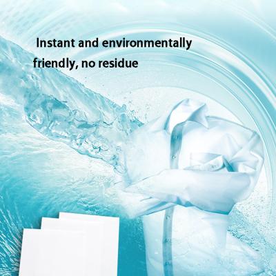 China Stain Removing Paper Laundry Detergent OEM Detergent Sheets For Laundry for sale
