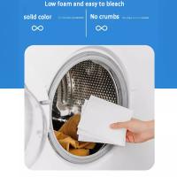China Stain Removing Paper Laundry Detergent OEM Detergent Sheets For Laundry for sale