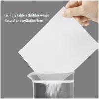 China Stain Removing Paper Laundry Detergent OEM Detergent Sheets For Laundry for sale
