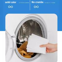 China Anti Bacterial Laundry Washing Sheets Nano Ultra Concentrated Laundry Sheets for sale
