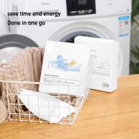 China ODM Eco Laundry Detergent Sheets Surfactant Washing Machine Soap Sheets for sale